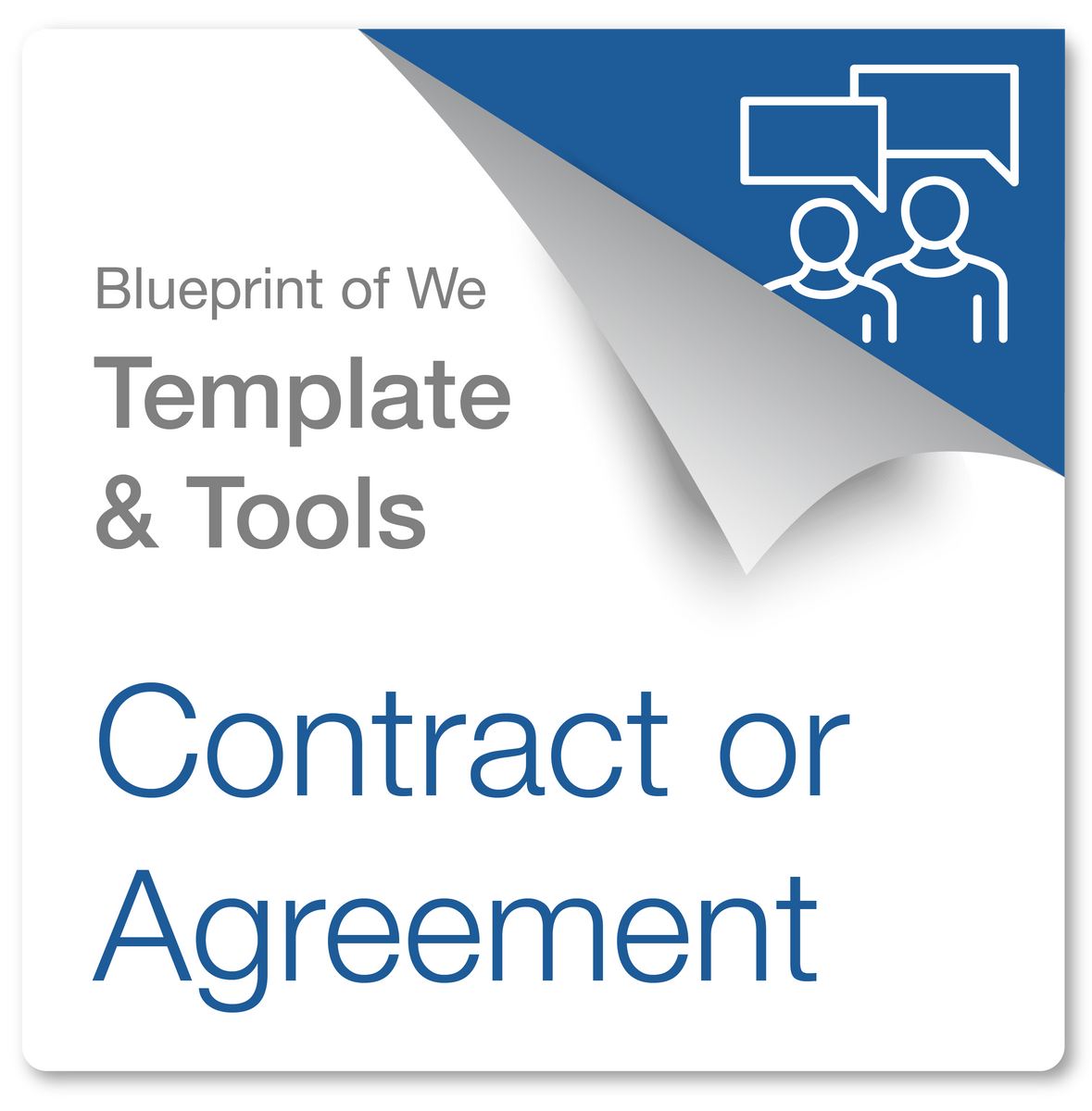 Contract or Agreement: Blueprint of We Template & Collaborative Awaren ...